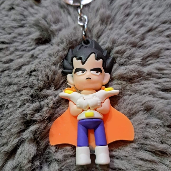 dragon ball z | Office | Vegeta Dragon Ball Z Keychain | Poshmark